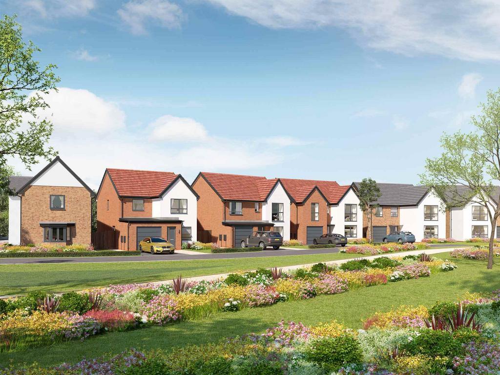 Plot 145, The Shoemaker at Hartwell Park, Rotary Way, Hartlepool TS26 3 bed semi-detached house ...