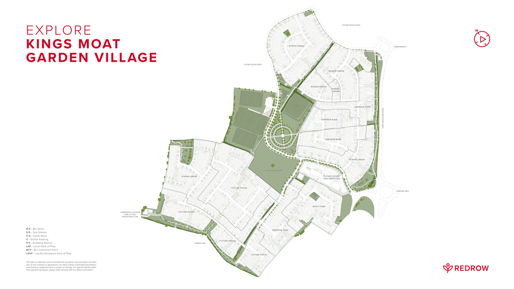 Emperor Park, Kings Moat Garden Village | New Development by Redrow ...