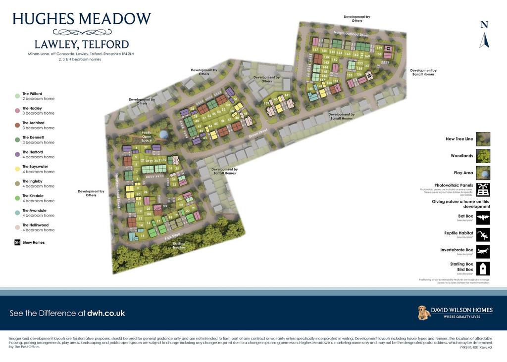 Hughes Meadow, TF4 | New Development by David Wilson Homes | OnTheMarket