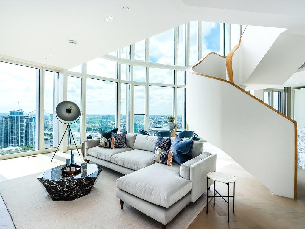 South Bank Tower, 55 Upper Ground, SE1 3 bed apartment - £14,300 pcm (£ ...