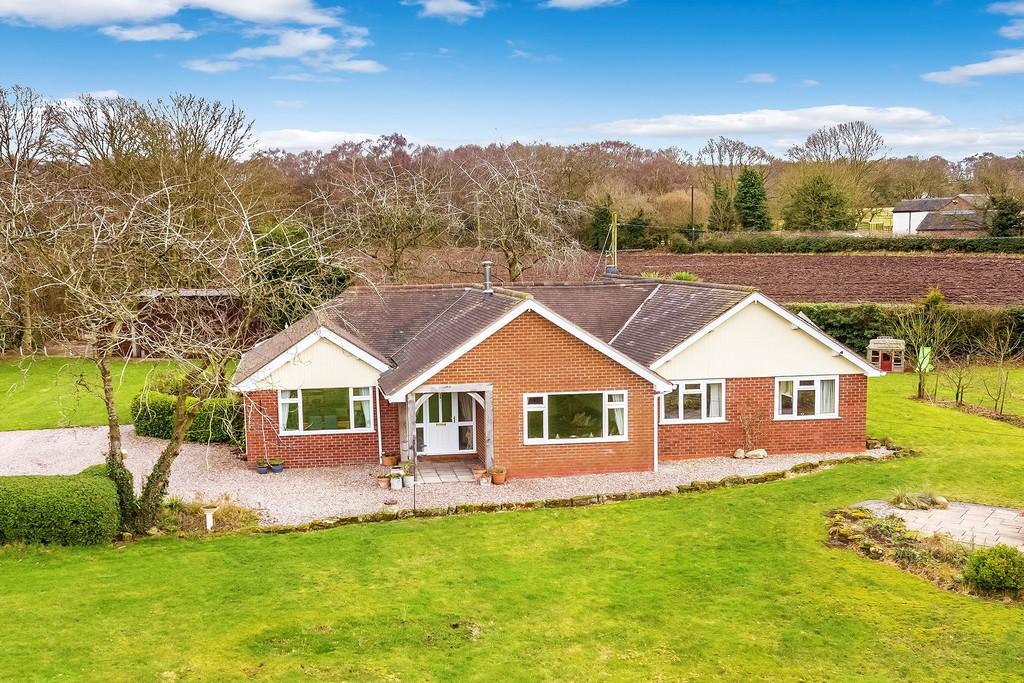 Hinstock, Market Drayton 4 bed detached bungalow - £535,000