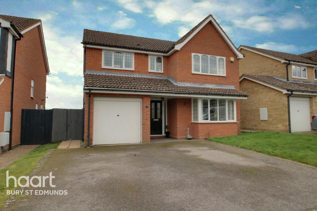 Thistledown Drive, Bury St Edmunds 4 bed detached house - £410,000