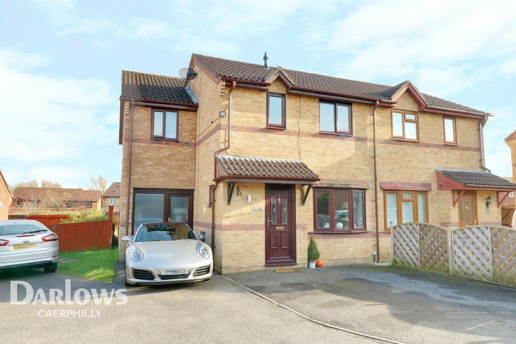 Heol Erw Y Rhos, Caerphilly 3 bed semi-detached house - £220,000