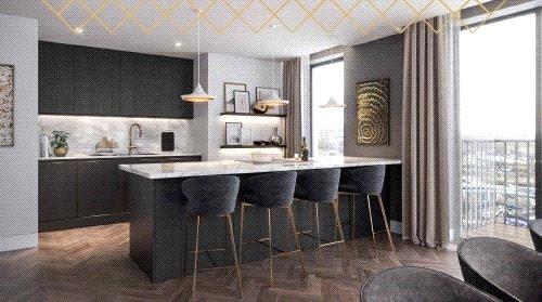 Wardour Point, Salford, Manchester, M5 3 bed apartment - £303,129