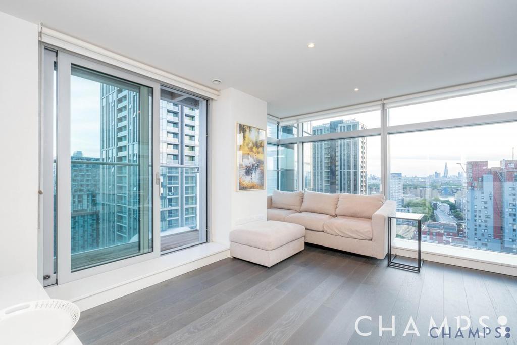1 Pan Peninsula Square, E14 9HG 2 bed flat - £2,600 pcm (£600 pw)