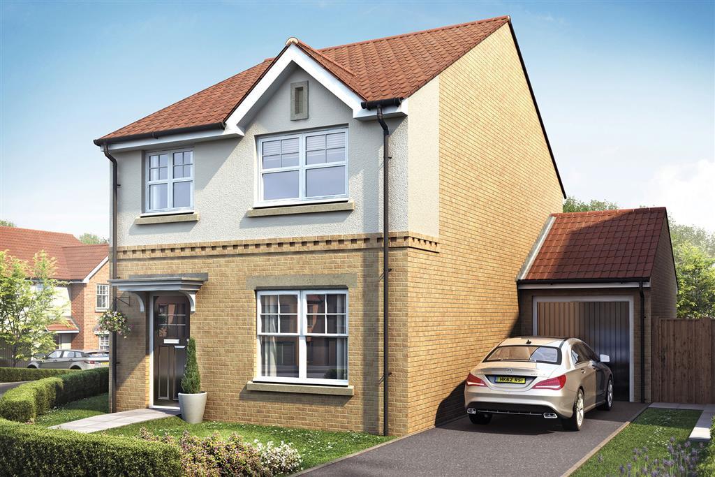 The Lydford - Plot 54 at Willowburn Park, Alnwick, Taylor Drive NE66 4 ...