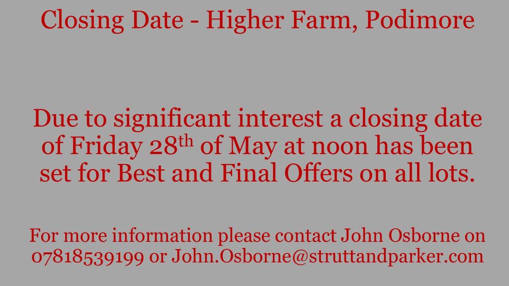 Podimore, Yeovil, Somerset Land - £300,000