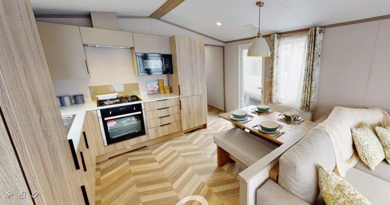 Hornsea East Riding of Yorkshire 2 bed static caravan - £49,995