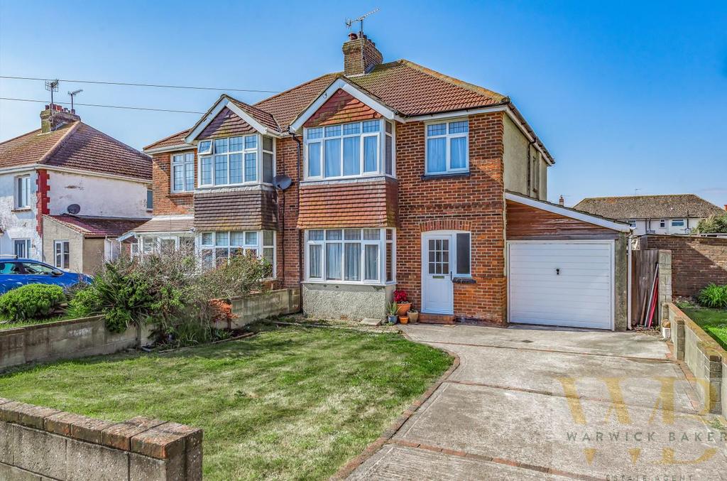 Brighton Road, Lancing 3 bed semi-detached house - £399,950