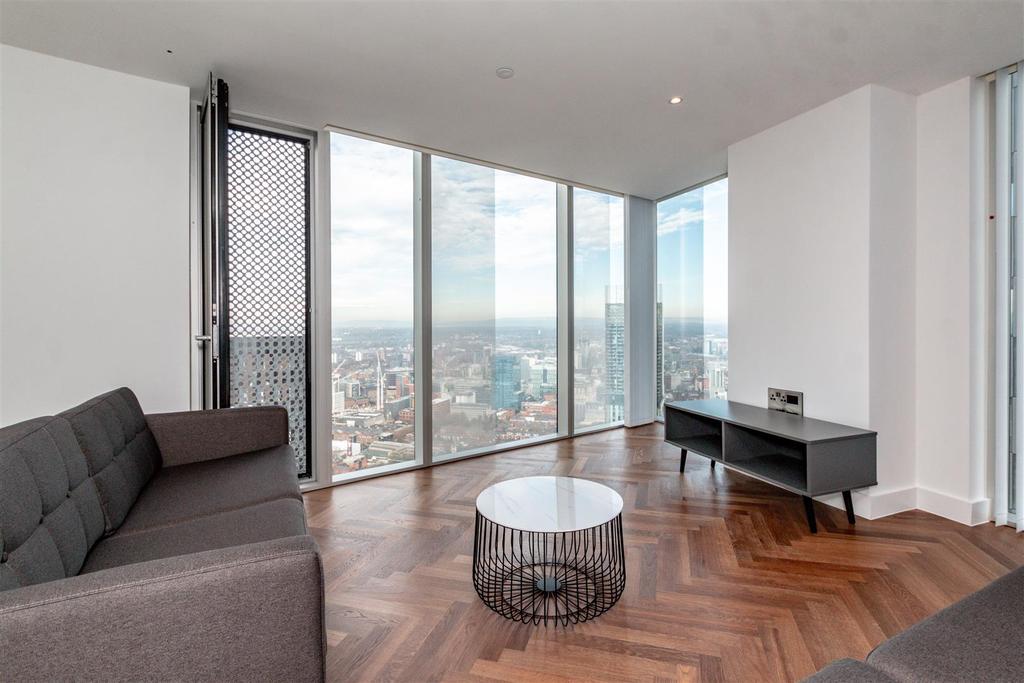 Deansgate Square, Manchester 3 bed apartment - £1,850 pcm (£427 pw)