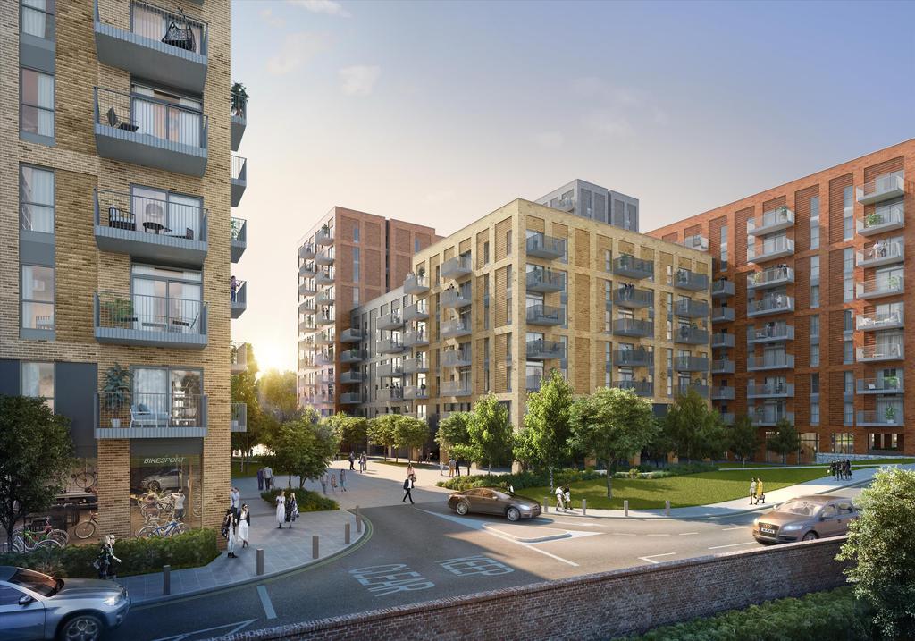 Barking Wharf Square, Barking, IG11 1 bed flat - £1,340 pcm (£309 pw)