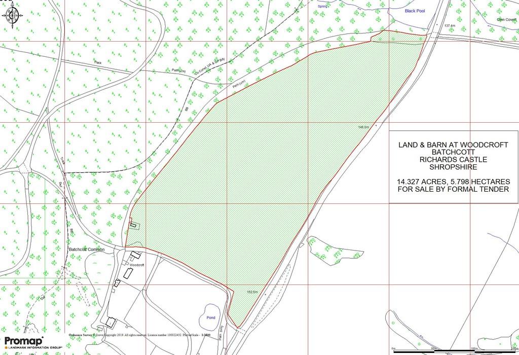 Batchcott, Richards Castle, Ludlow... Land - £125,000