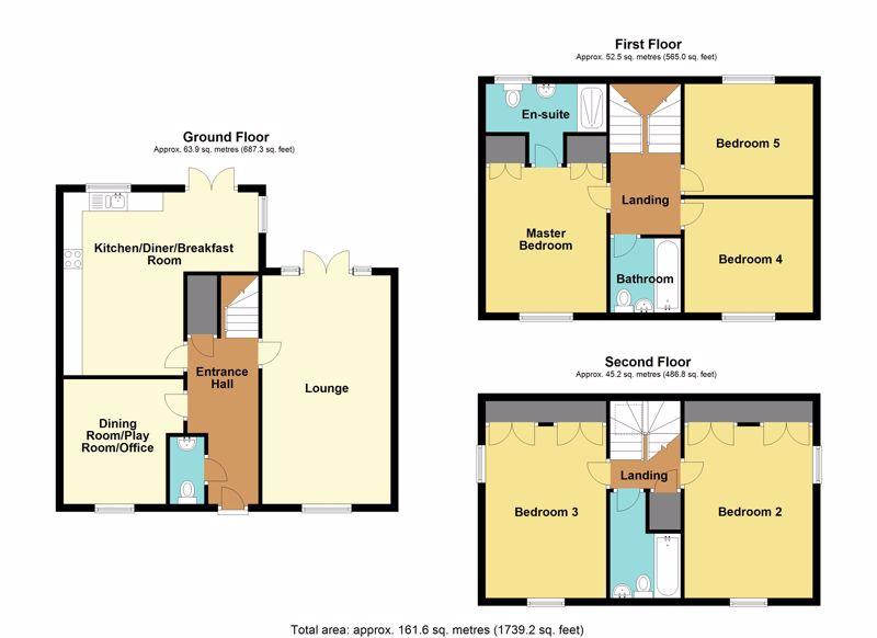 Clos Ystwyth, Caldicot - REF# 00014471 5 bed detached house - £425,000