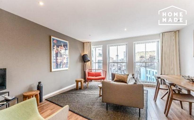 Curtain Road, Shoreditch, EC2A 2 bed flat - £2,275 pcm (£525 pw)