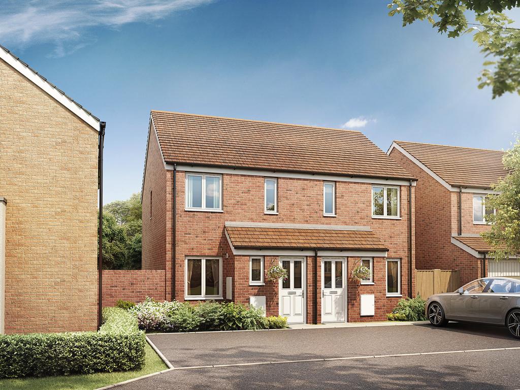 Plot 345 The Alnwick At Persimmon 2 Bed Terraced House £255 995