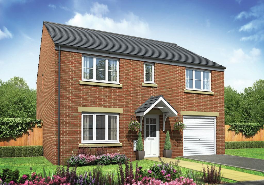 Plot 221, The Taunton at Willow... 5 bed detached house - £357,495