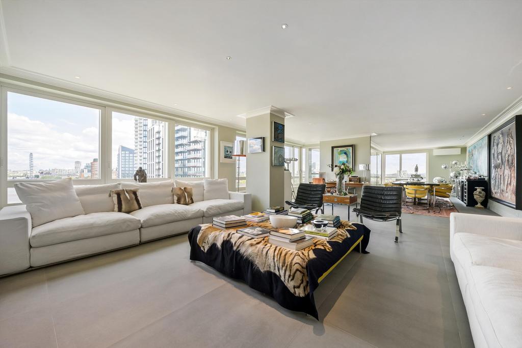 Peninsula Heights, 93 Albert... 3 bed flat - £4,000,000