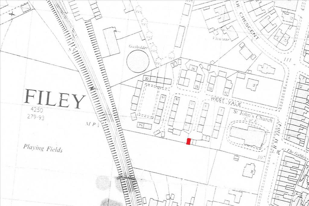 Garage/Parking Space, West Vale, Filey Land - £12,000