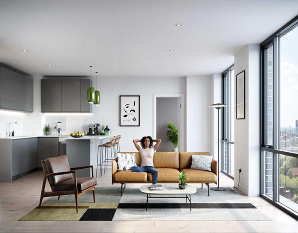 Queen Street, Manchester, M3 2 bed apartment - £427,390