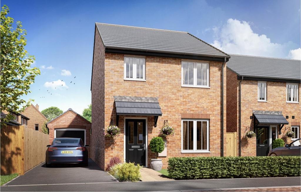 The Byford - Plot 38 at Meadow Green... 3 bed detached house - £295,950