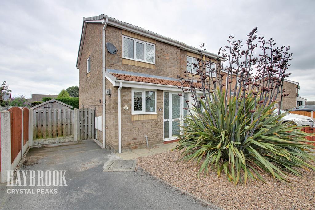 Rufford Rise, Sheffield 2 bed semi-detached house - £140,000