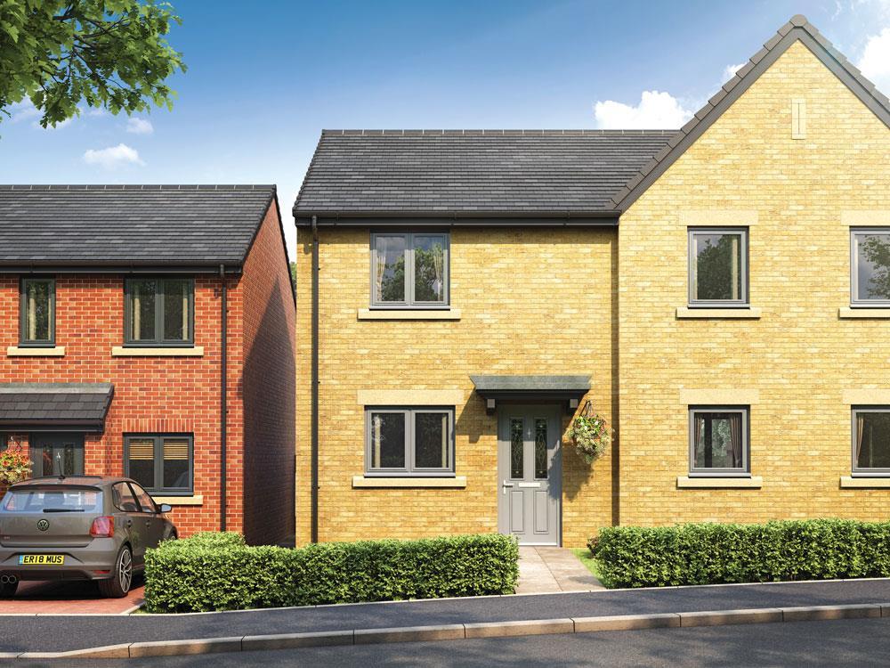 Edward Pease Way, Darlington 2 bed semi-detached house - £154,995