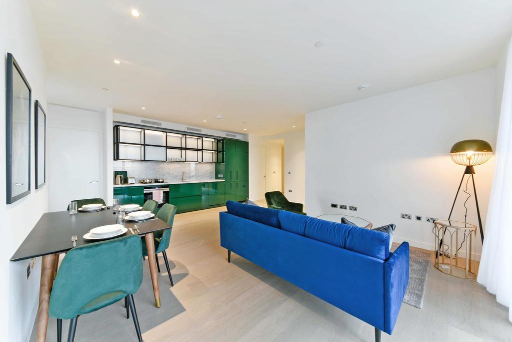 Hobart Building, Wardian, Canary Wharf, London, E14 2 bed apartment - £ ...
