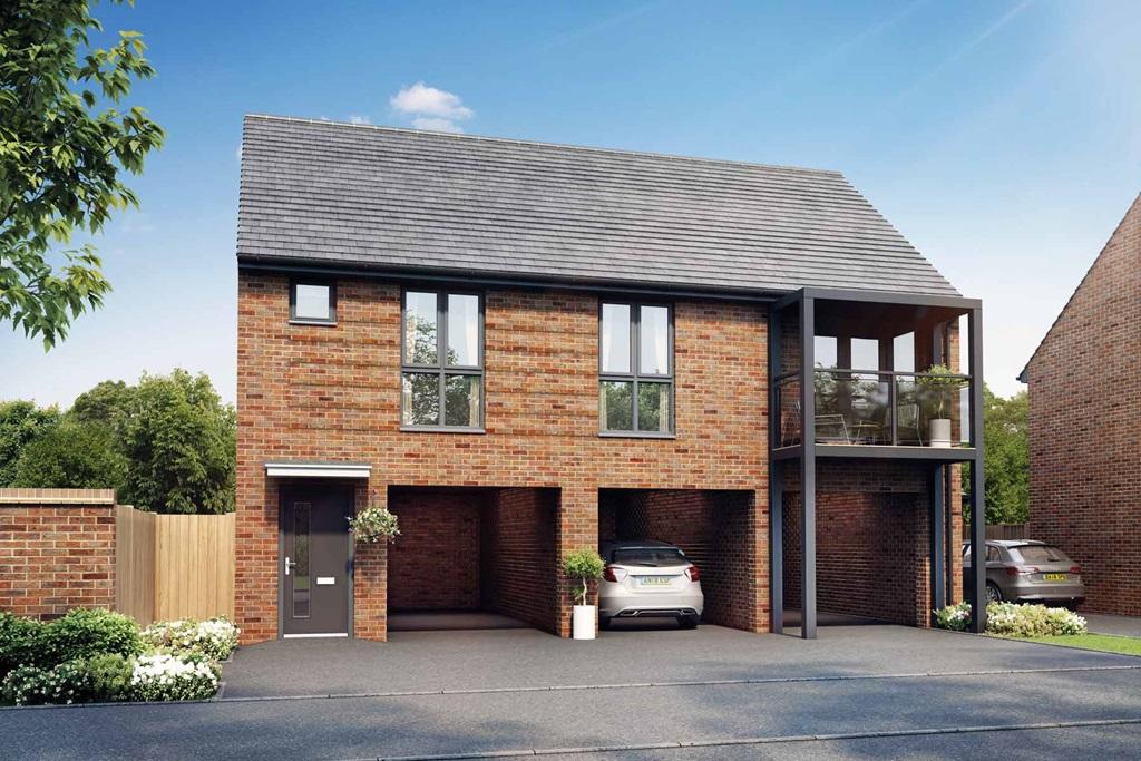 The Coach House - Plot 128 at... 2 bed detached house - £235,500