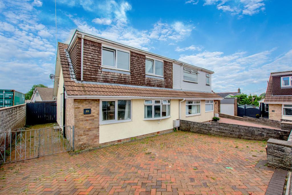 Verland Way, Pencoed, Bridgend 3 bed semi-detached bungalow - £200,000