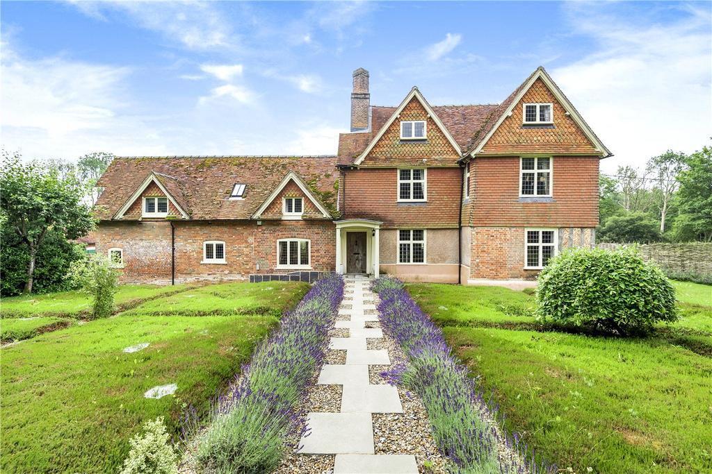 Benham Park, Marsh Benham, Newbury, RG20 5 bed detached house - £4,500 ...