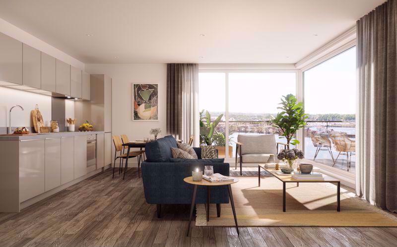 The Kell, Chatham Waters 1 bed apartment - £975 pcm (£225 pw)