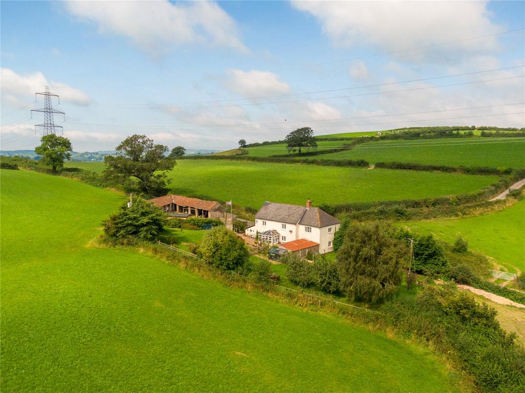 Morebath, Bampton, Tiverton, EX16 4 bed detached house for sale - £575,000