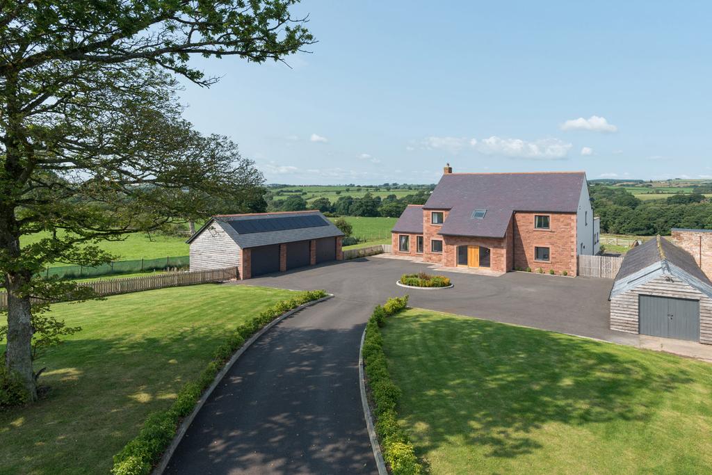 The Oaks, Roweltown, Carlisle, Cumbria 5 bed detached house - £850,000