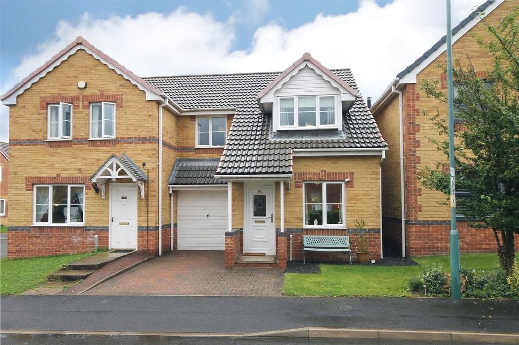 St Ives Gardens, Leadgate, Consett, DH8 3 bed semi-detached house - £ ...