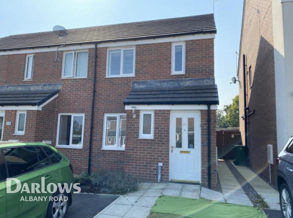 Maelfa, Cardiff 2 bed end of terrace house - £185,000