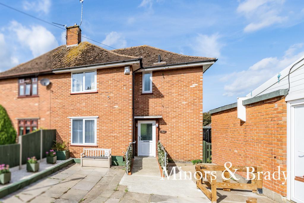 Cunningham Road, Norwich 3 bed semi-detached house - £300,000