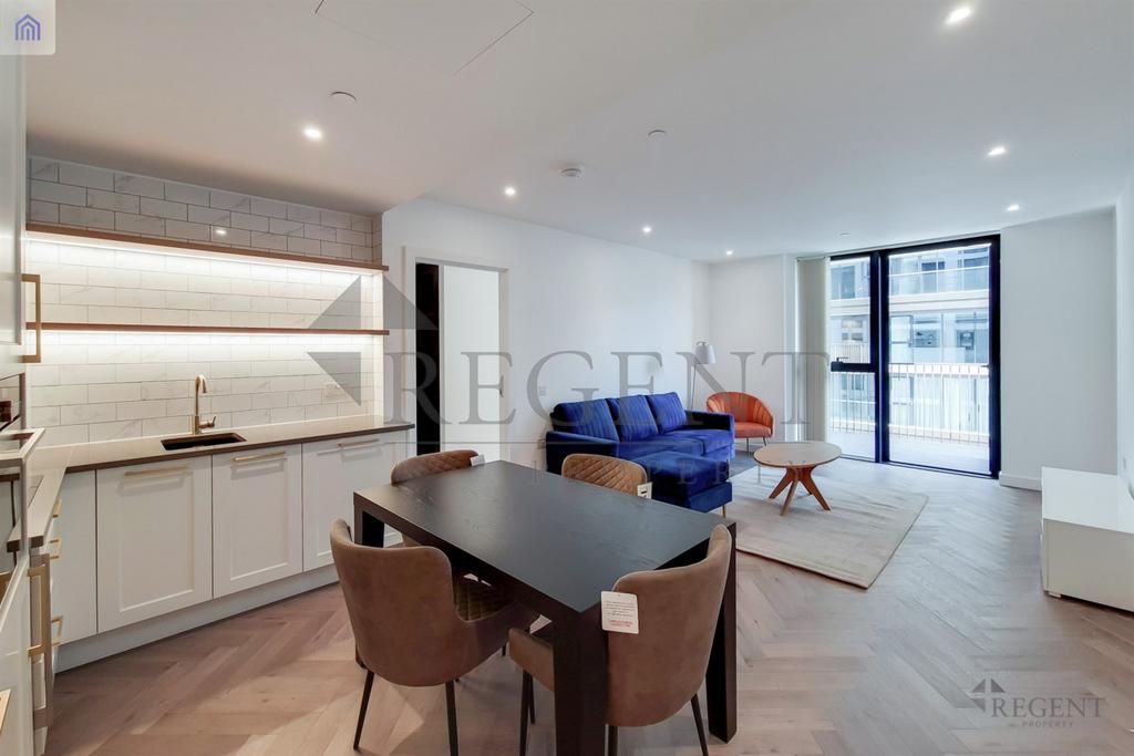 Gauging Square, London Dock, E1W 1 bed apartment - £2,900 pcm (£669 pw)