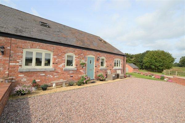 Adderley Hall Barns, Adderley, Market... 4 bed barn conversion - £475,000