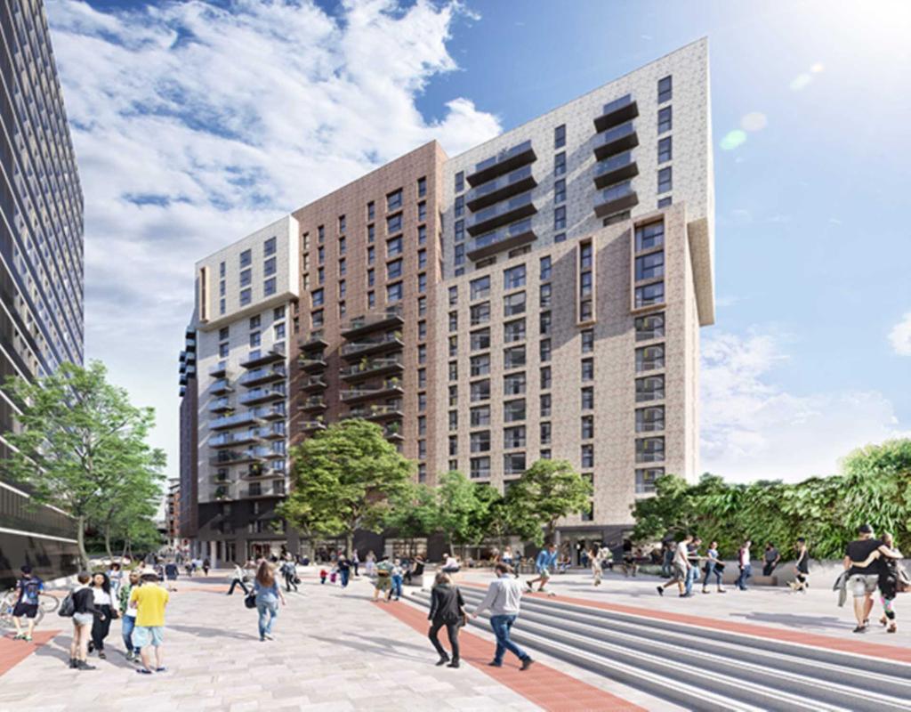 Embankment West, Manchester, M3 3 bed apartment - £493,011