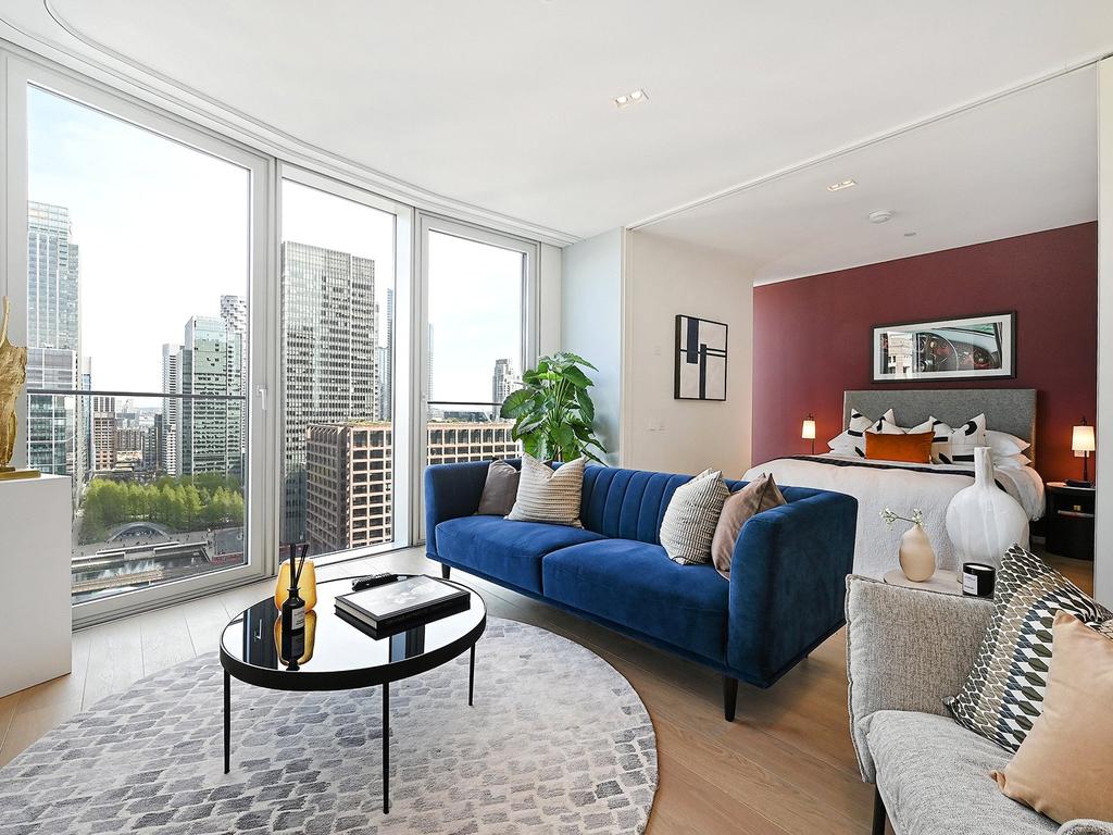 Newfoundland Place, Canary Wharf, E14 1 bed apartment - £2,557 pcm (£ ...