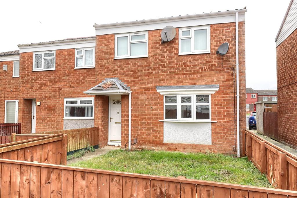 Elmstone Gardens, Hemlington 3 bed end of terrace house - £75,000