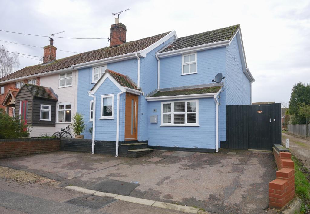 Great Back Lane, Debenham, Suffolk 3 bed end of terrace house - £365,000