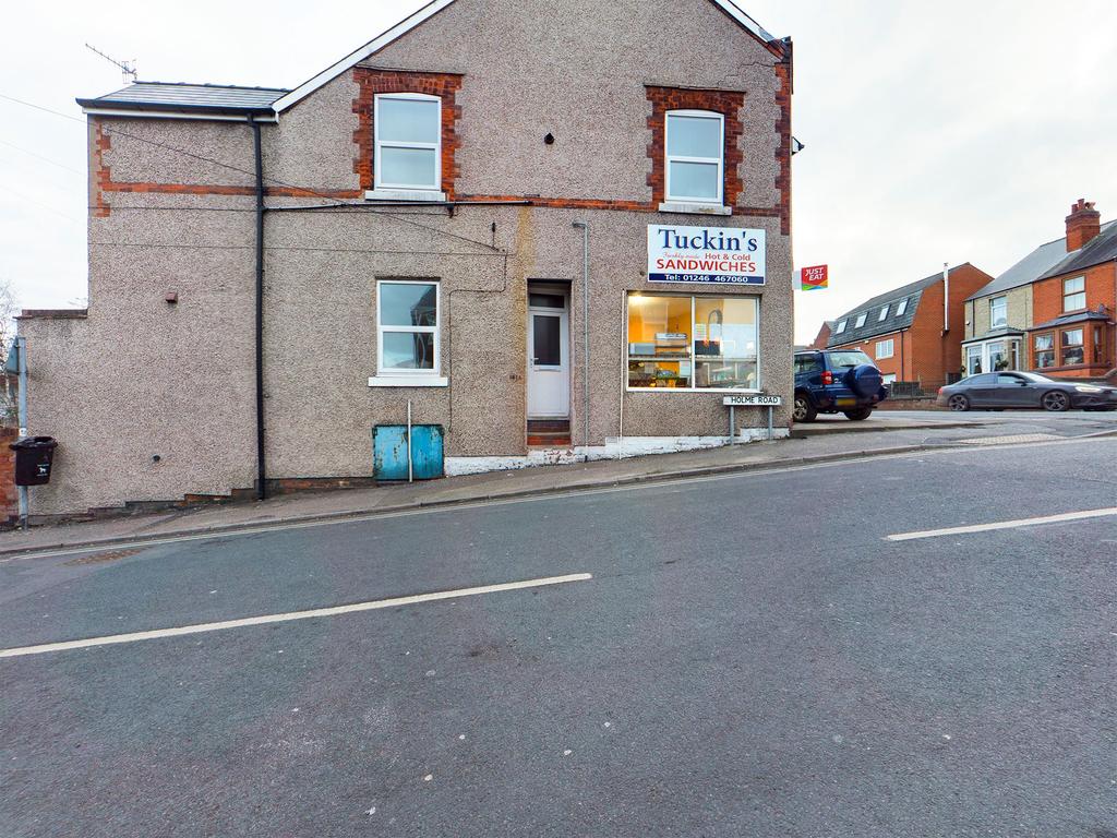 Sheffield Road, Chesterfield... Retail property (high street) - £120,000