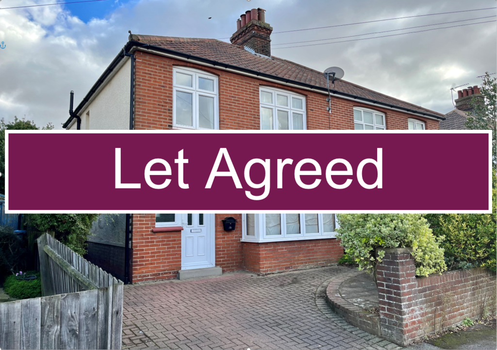 Queens Road Felixstowe 3 Bed Semi Detached House £900 Pcm £208 Pw