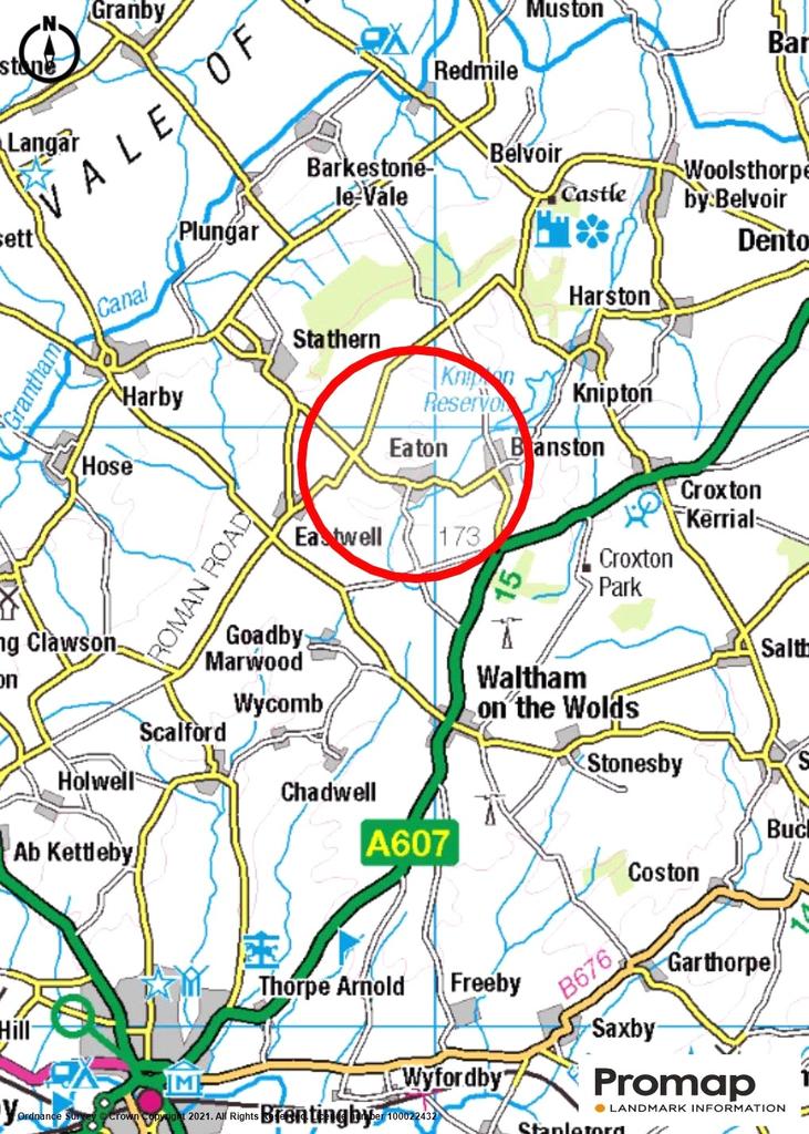 Eaton, Grantham, Lincolnshire Land