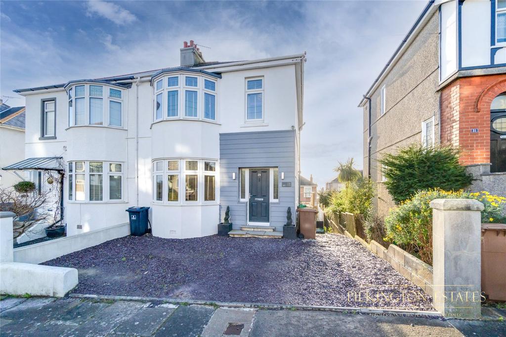 Berrow Park Road, Plymouth, PL3 4 bed semi-detached house - £375,000