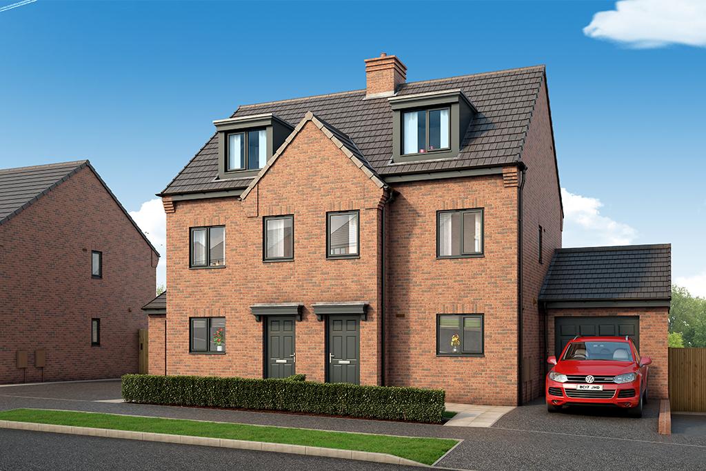 Plot 384, The Berkshire at Timeless, Leeds, York Road, Leeds LS14 3 bed ...