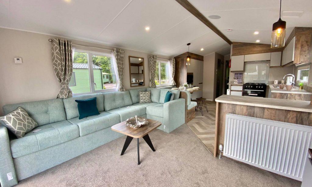 Loch Eck Caravan Park, Dunoon, Argyll 2 bed static caravan - £56,995