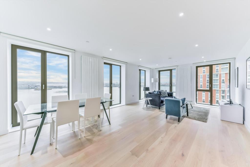 Kelson House, Royal Wharf, London E16 3 bed apartment for sale - £850,000