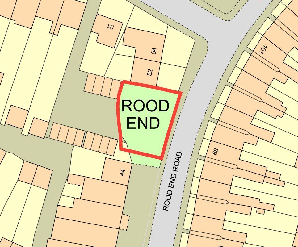 Land Adjacent 44, Rood End Road... 5 bed property with land - £130,000
